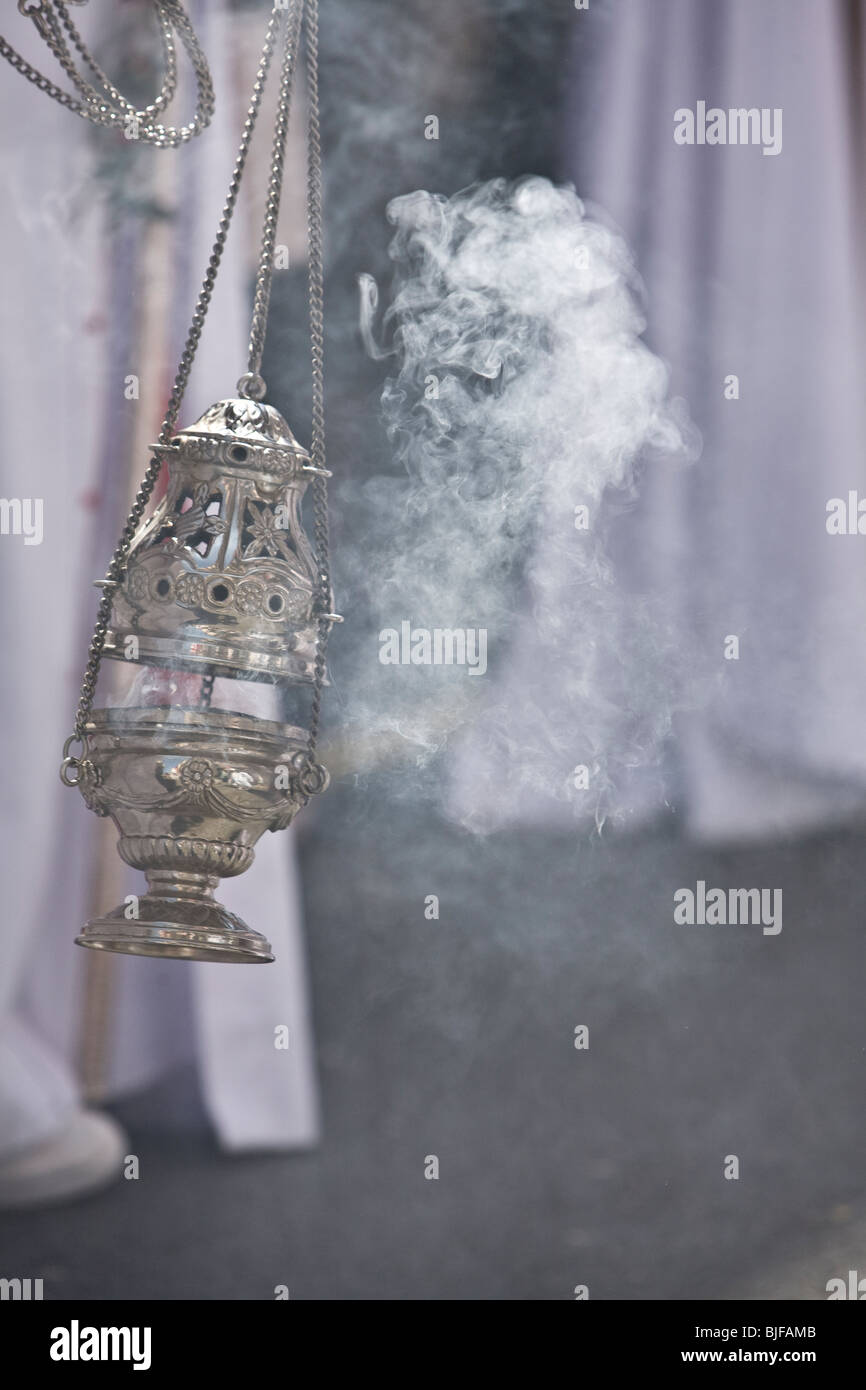 Catholic incense hi-res stock photography and images - Alamy