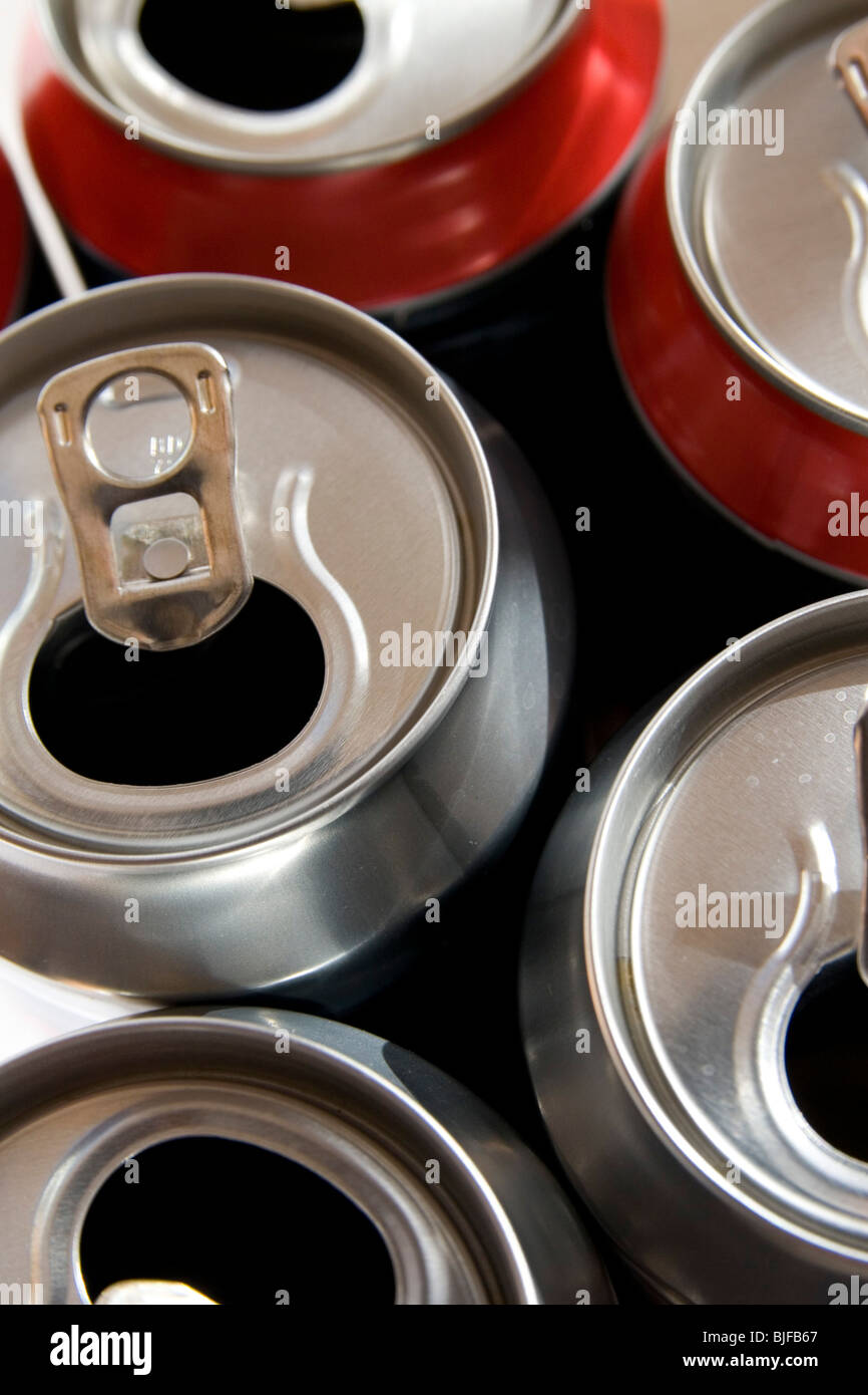 Drink cans ready recycling hi-res stock photography and images - Alamy