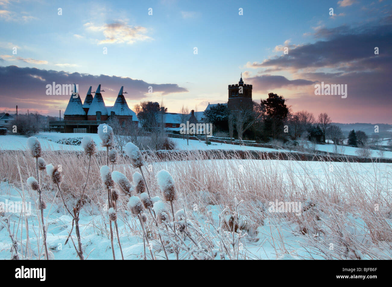 Horsmonden winter hi-res stock photography and images - Alamy