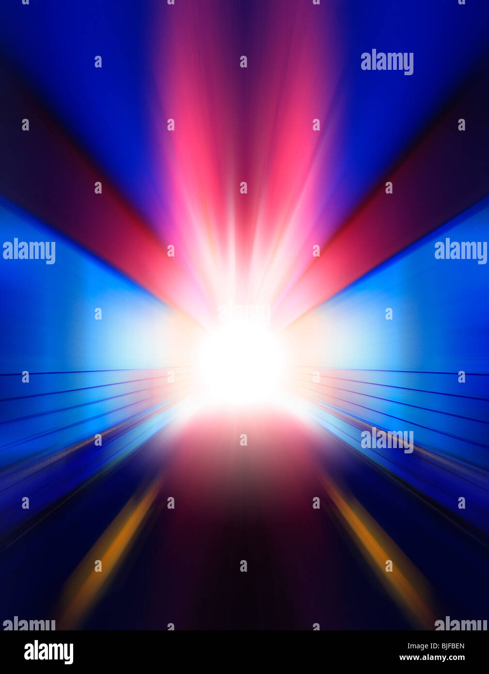 Colorful abstract parking garage Stock Photo - Alamy