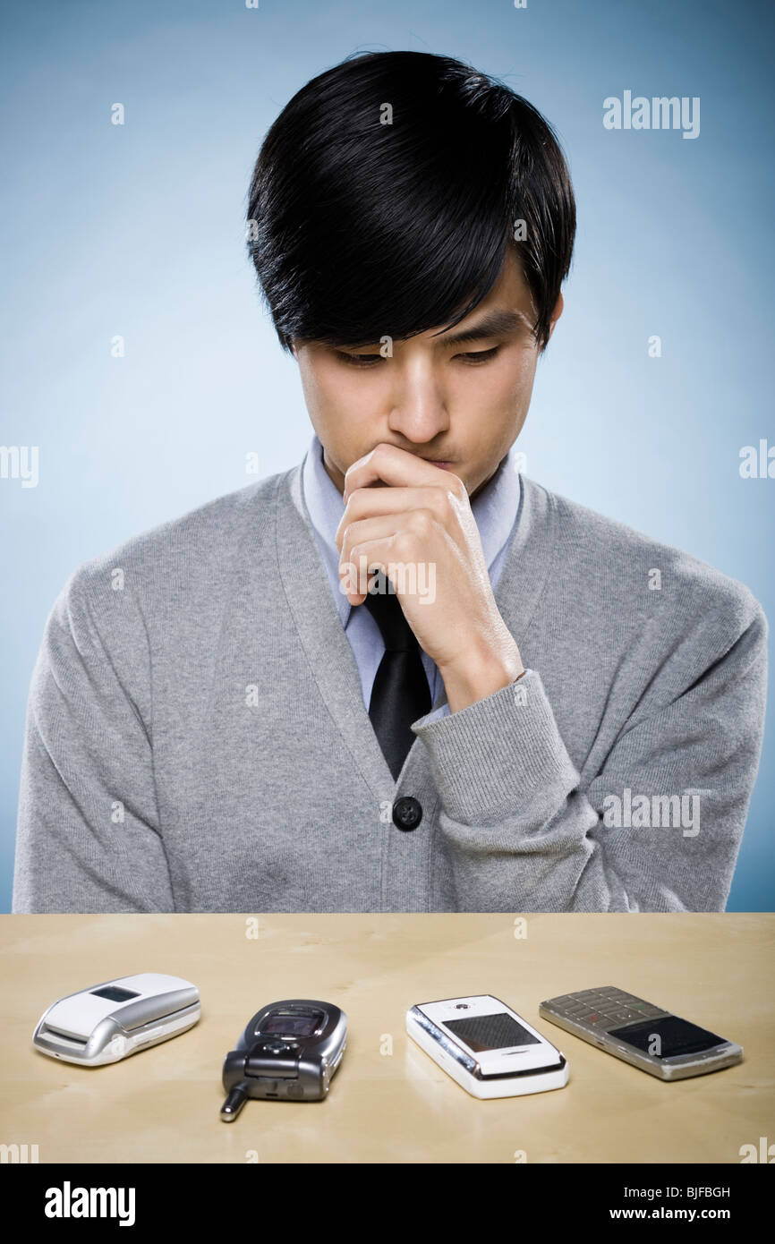 Series phones hi-res stock photography and images - Alamy