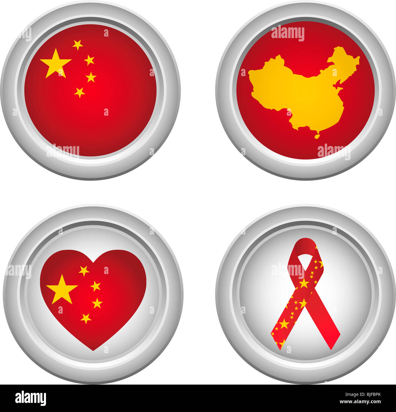 Communist china map Cut Out Stock Images & Pictures - Alamy