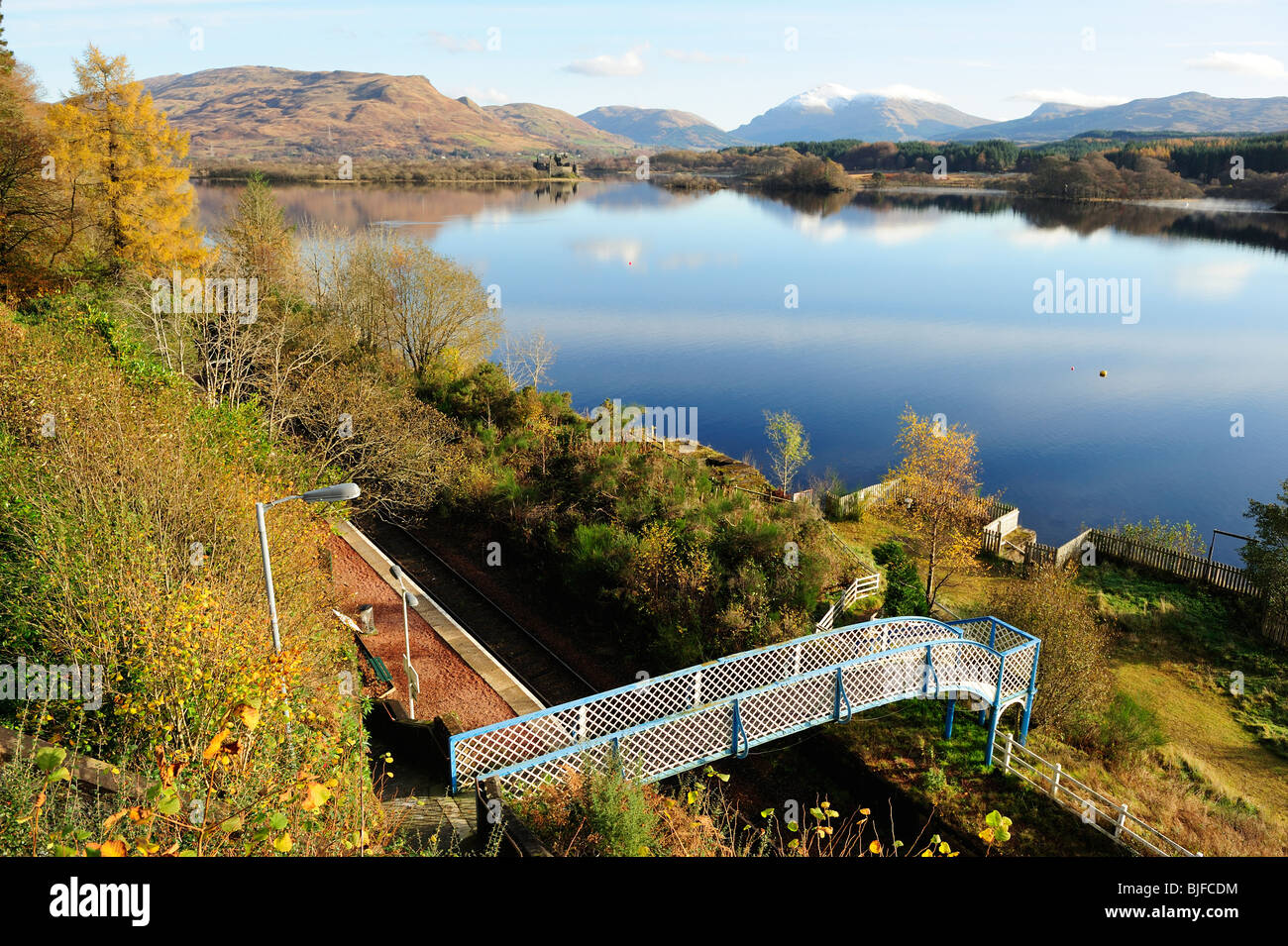 Loch awe railway station hi-res stock photography and images - Alamy