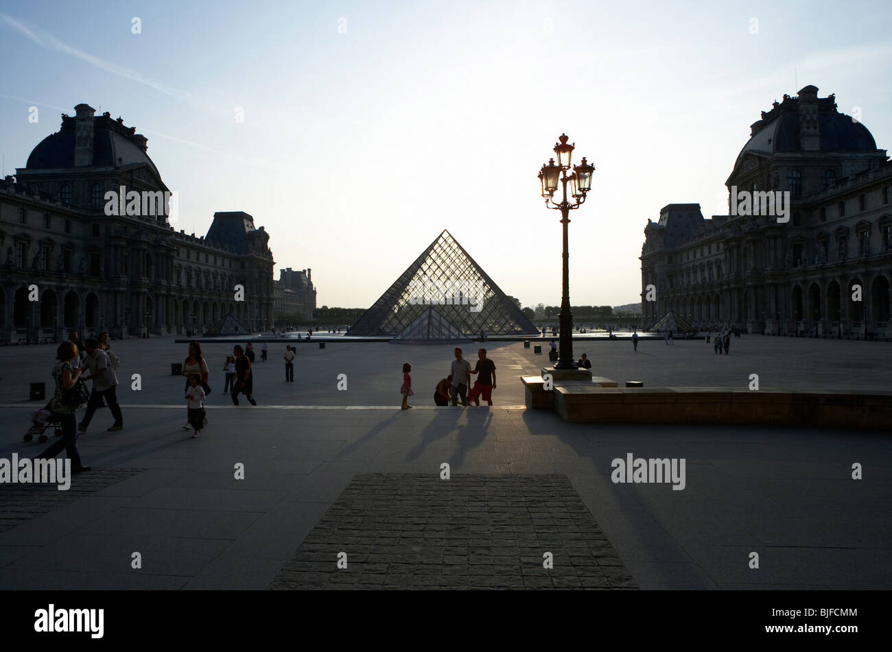 The Louvre Pyramid, Paris, France Stock Photo - Alamy