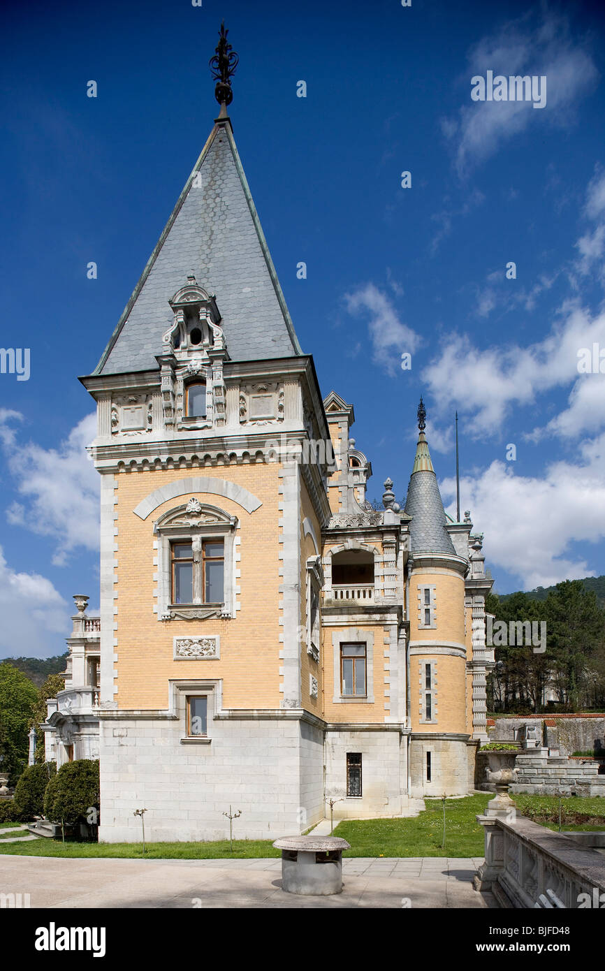 Ukraine,Crimea,Yalta-Massandra,palace of tsar Alexander III Stock Photo ...