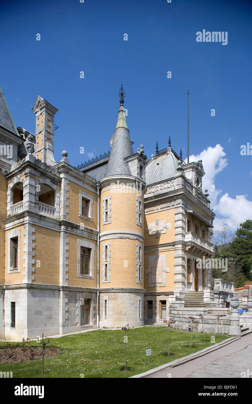 Ukraine,Crimea,Yalta-Massandra,palace of tsar Alexander III Stock Photo ...