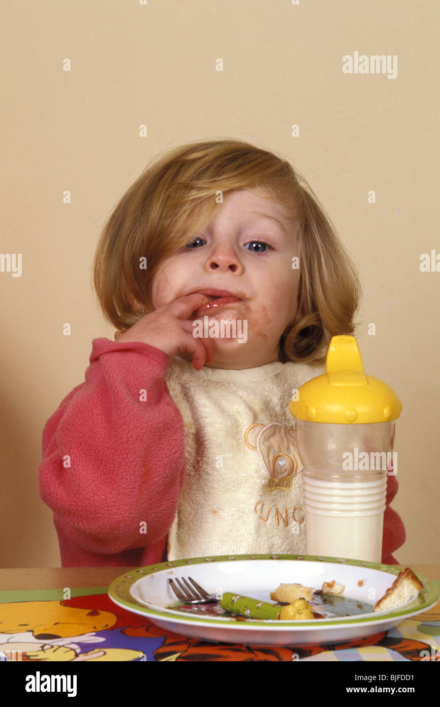 Child eating muck hi-res stock photography and images - Alamy