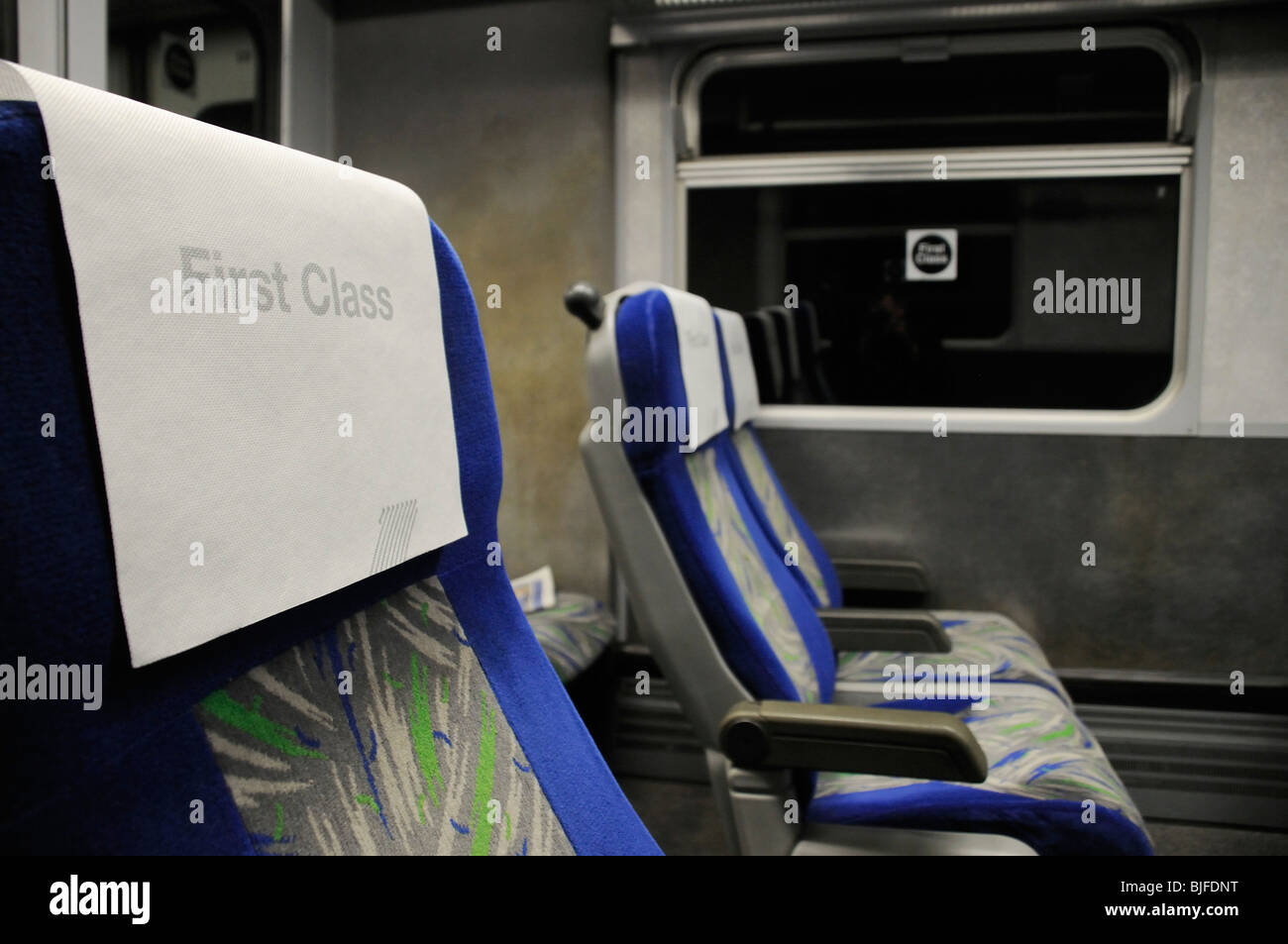 First class train seat hi-res stock photography and images - Alamy