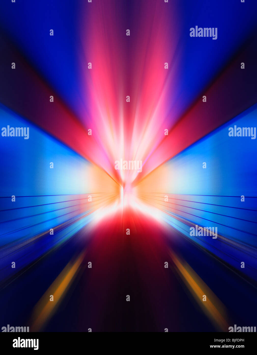 Colorful abstract parking garage Stock Photo - Alamy