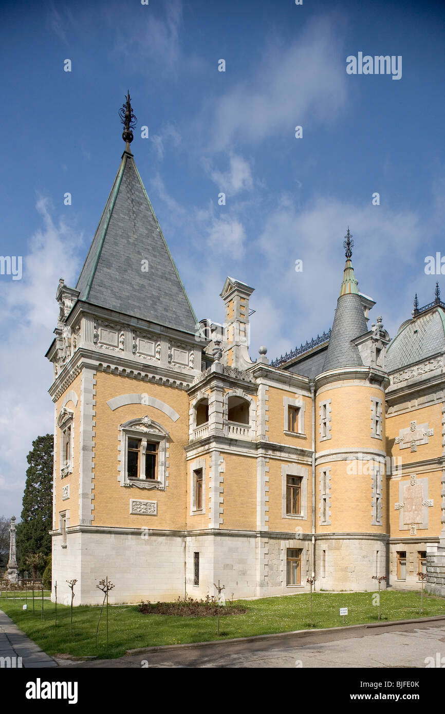 Ukraine,Crimea,Yalta-Massandra,palace of tsar Alexander III Stock Photo ...