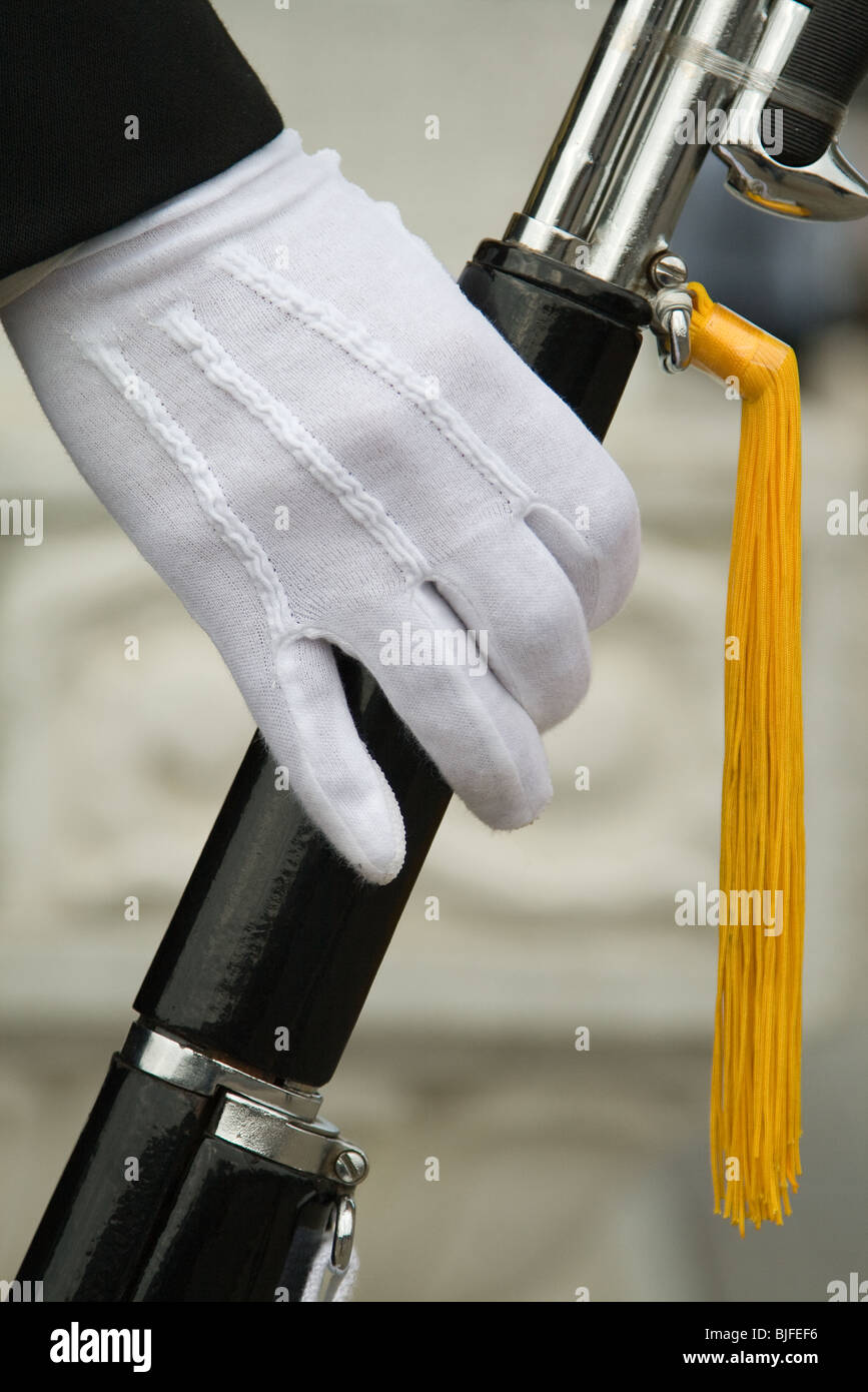 Silver hand guards hi-res stock photography and images - Alamy