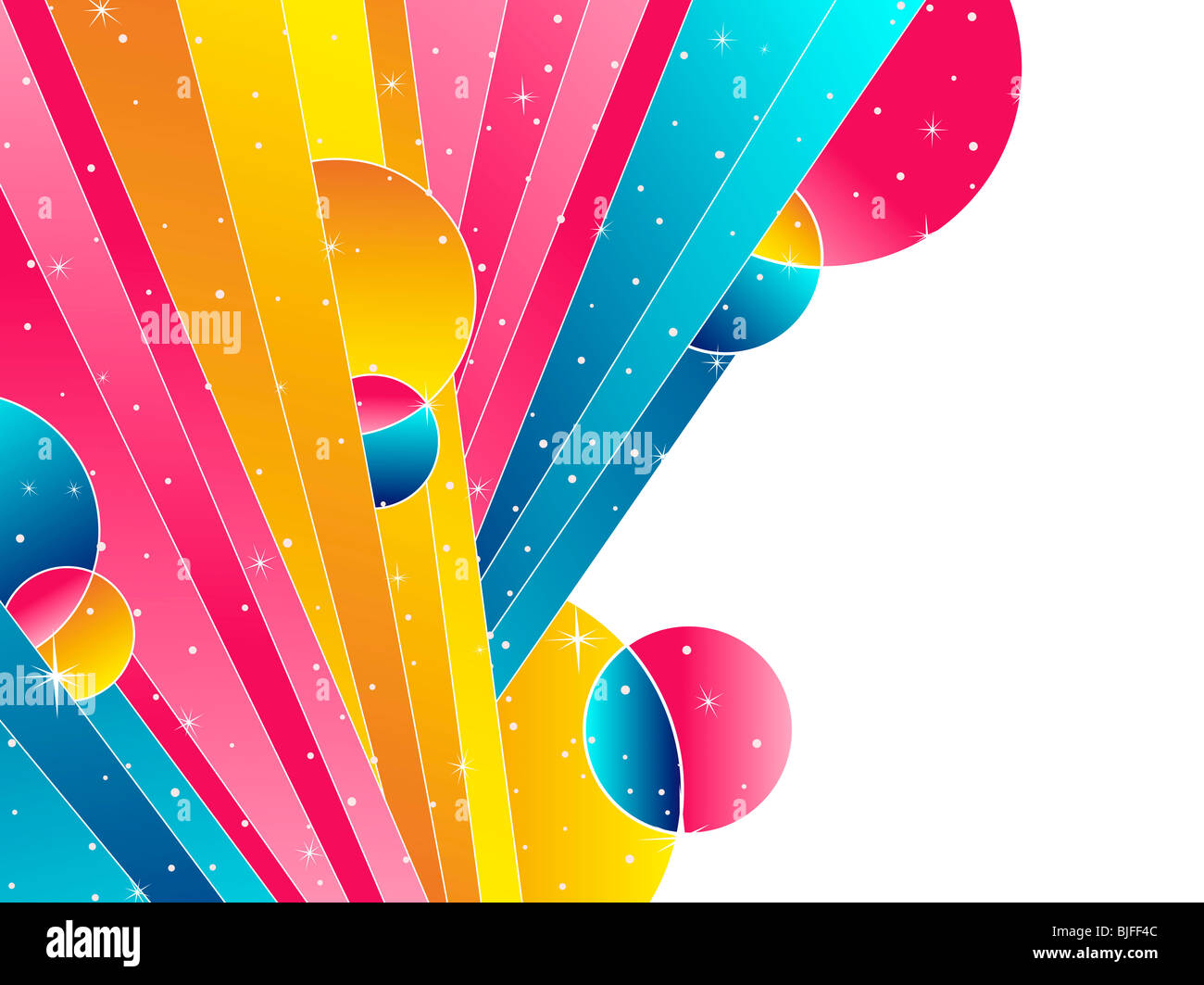 Abstract light stripes on Cut Out Stock Images & Pictures - Alamy