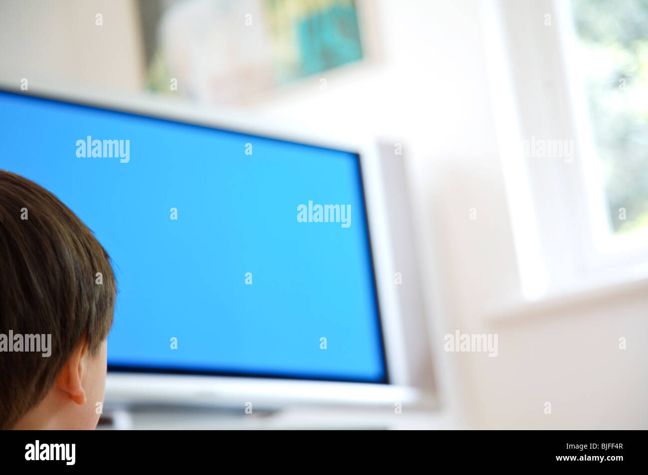 Telly Watching High Resolution Stock Photography and Images - Alamy