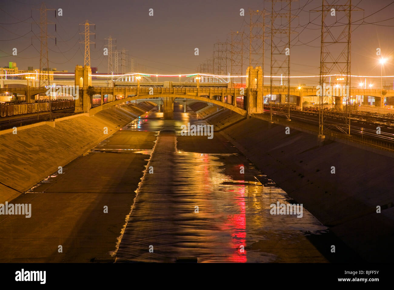 4th street bridge los angeles hi-res stock photography and images - Alamy