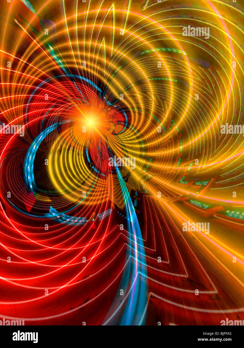 Red neon light abstract hi-res stock photography and images - Alamy