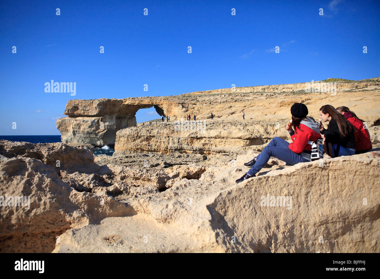 Azure Window, Dwejra, San Lawrenz, Gozo, Malta Stock Photo - Alamy