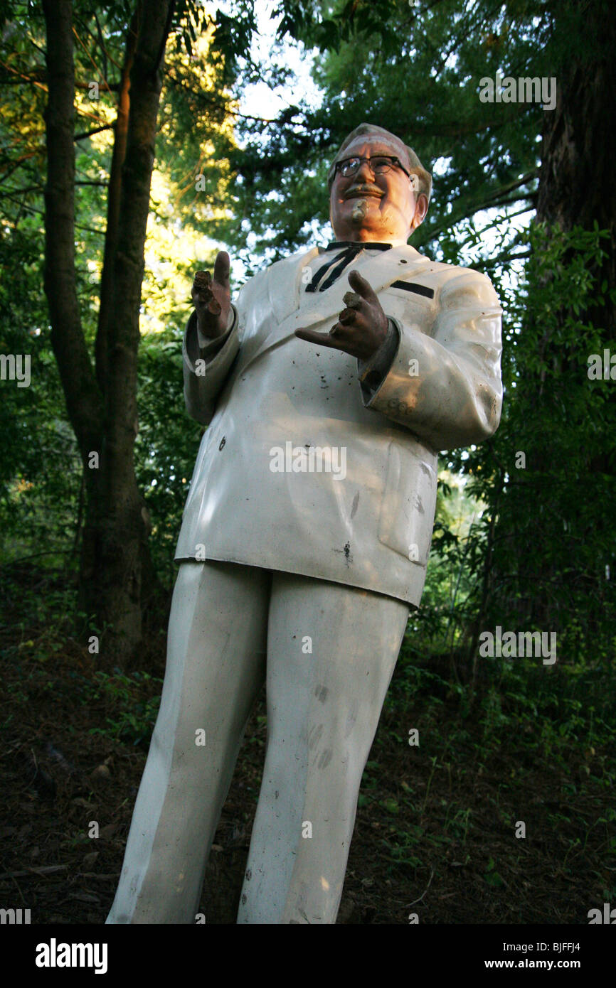 Colonel Sanders Statue