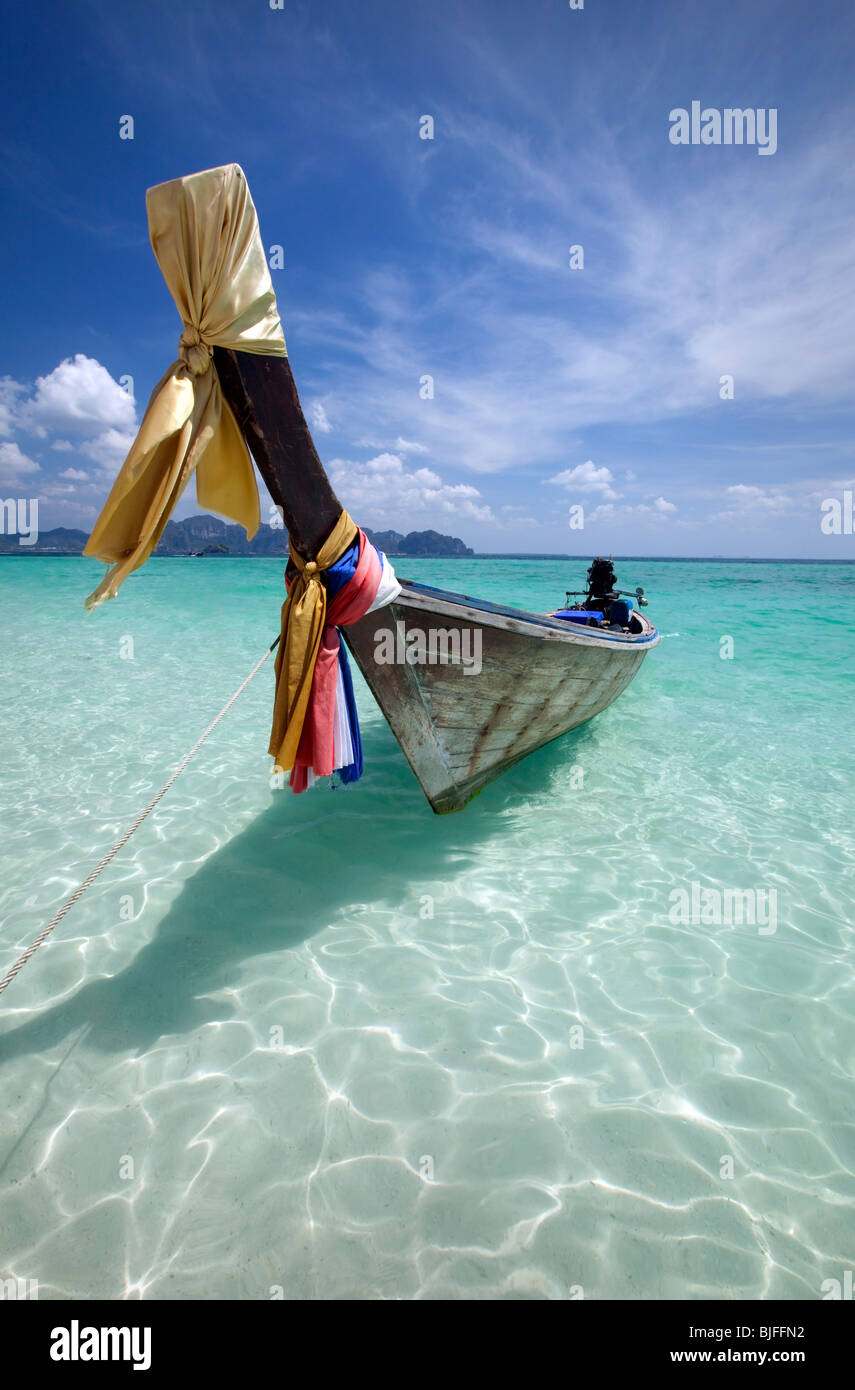 Long tail boat in Thailand Stock Photo - Alamy