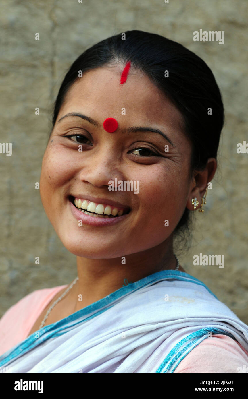 Indian Saree Woman Stock Photo - Alamy