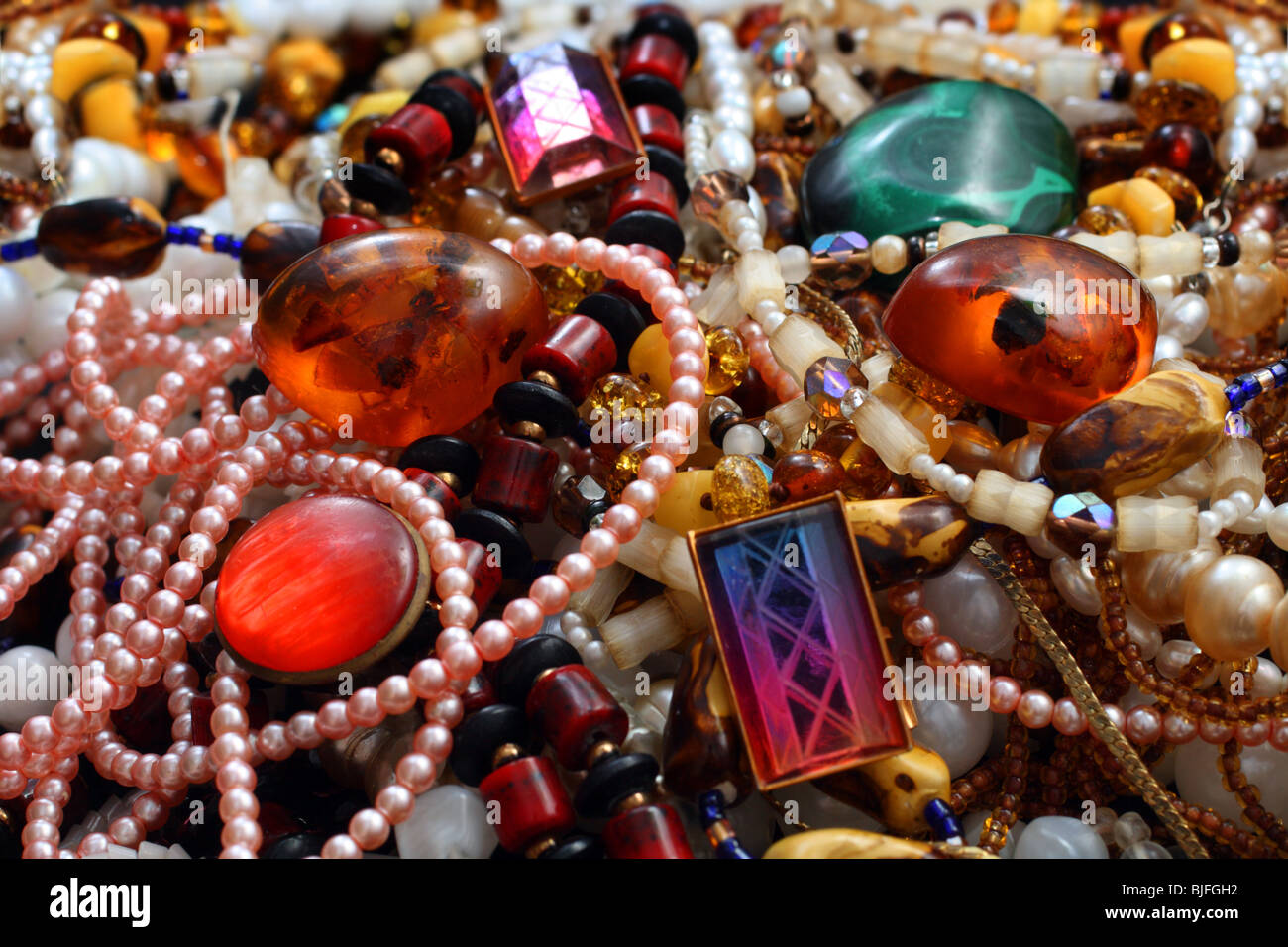 Multi Colored Jewelry High Resolution Stock Photography and Images - Alamy