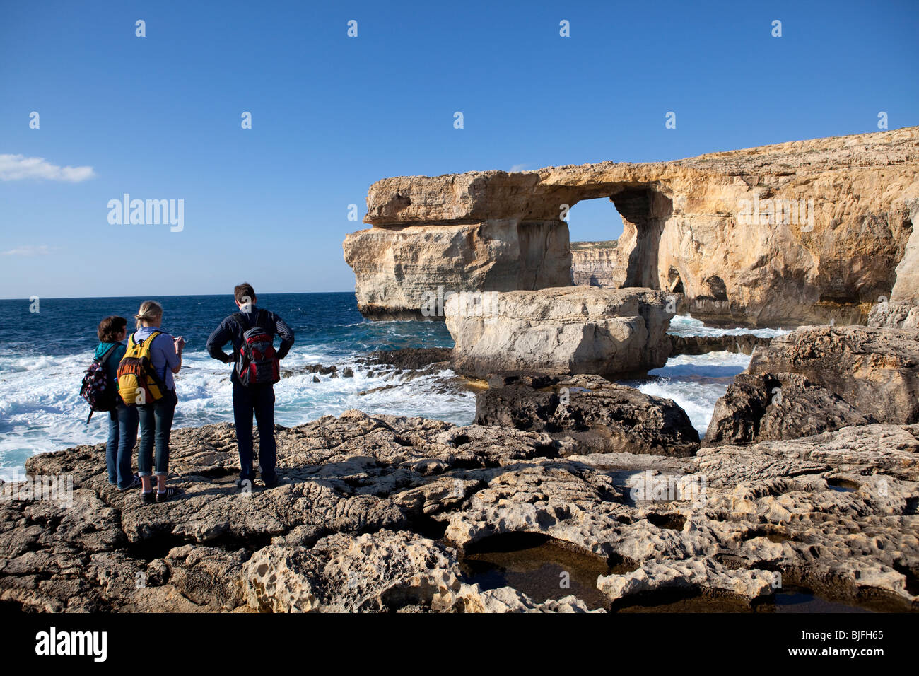 Azure Window, Dwejra, San Lawrenz, Gozo, Malta Stock Photo - Alamy