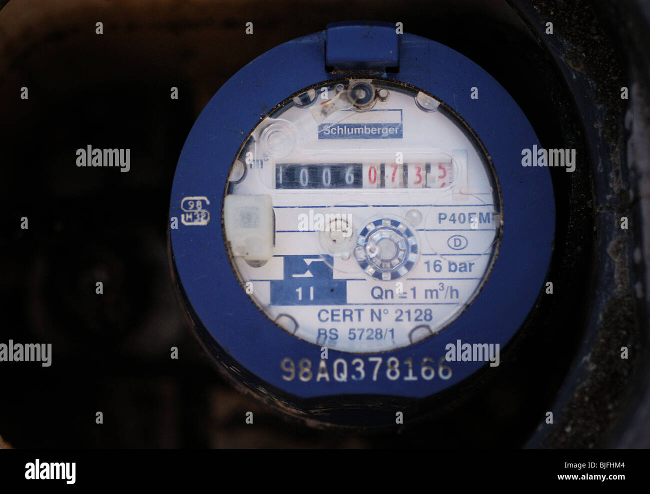 Domestic Water Meter, water supply meter Stock Photo - Alamy