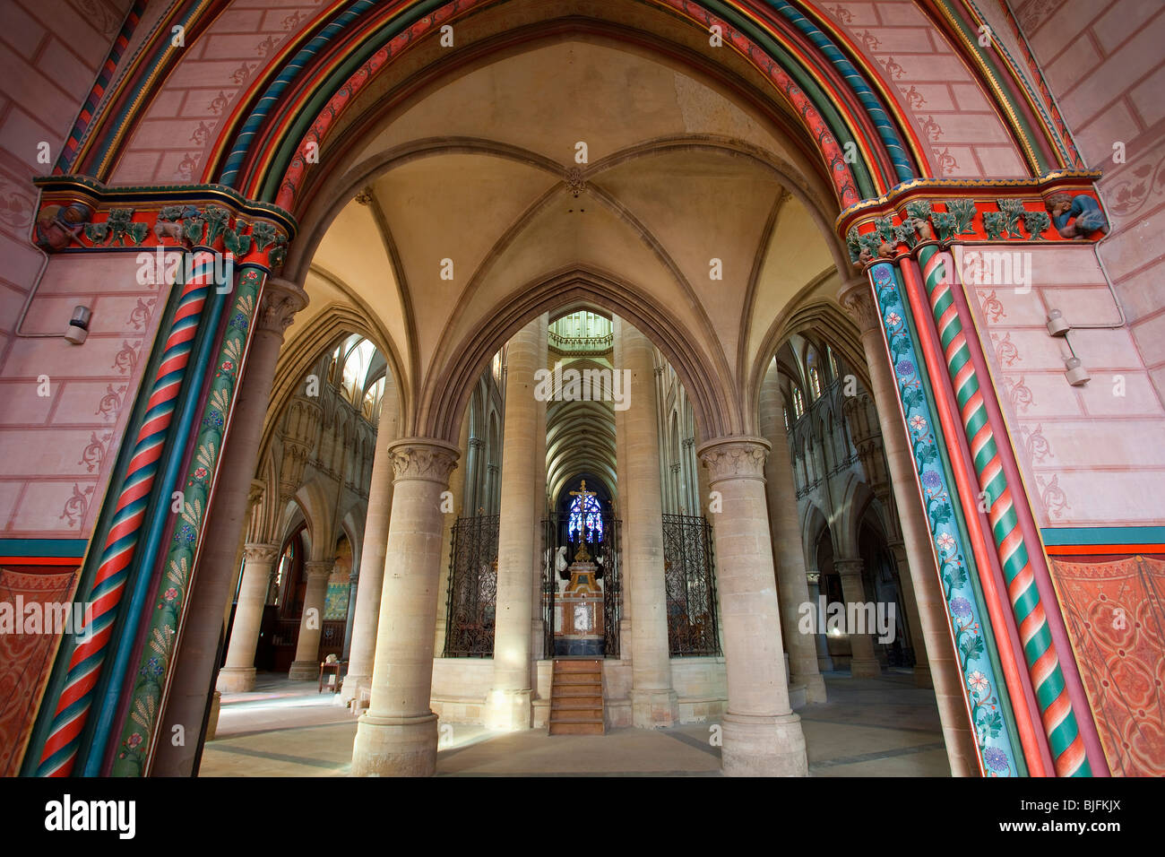 Normandy, Cathedral of Coutances Stock Photo - Alamy