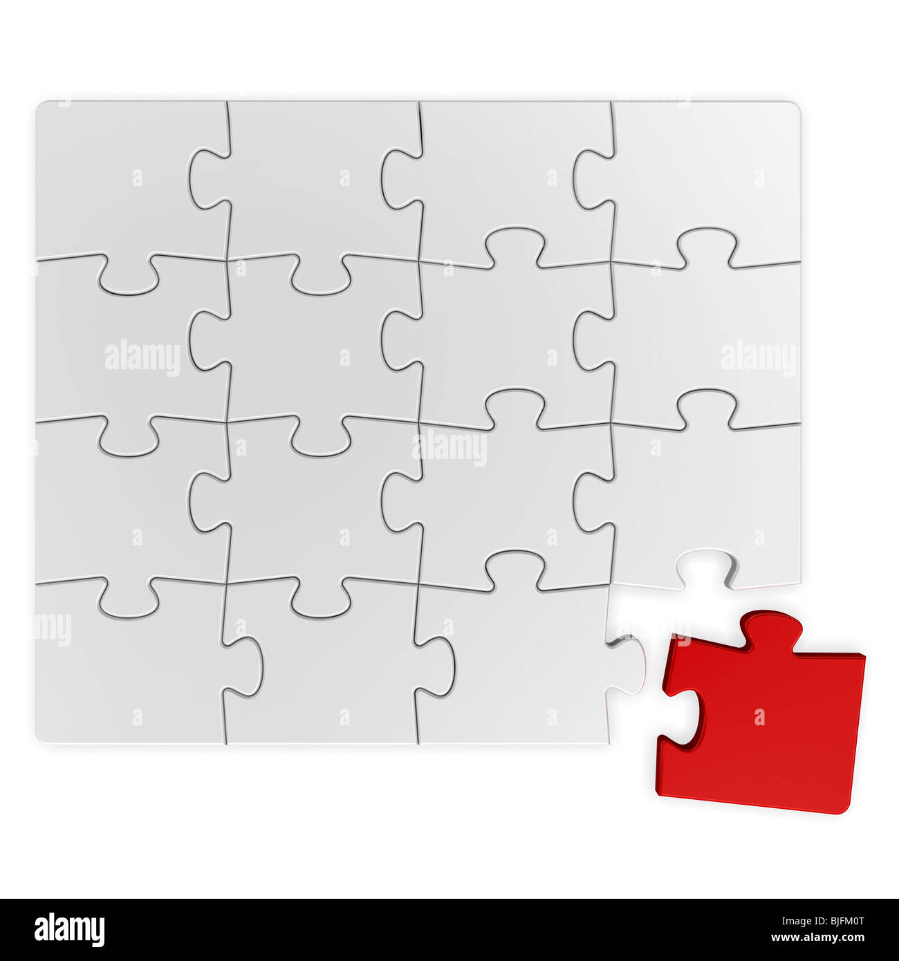Part of the solution Cut Out Stock Images & Pictures - Alamy