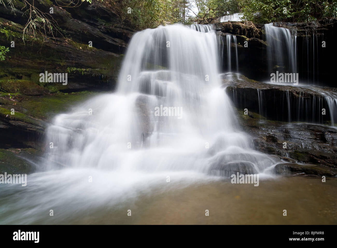 Martin Creek Falls in north Georgia Stock Photo - Alamy