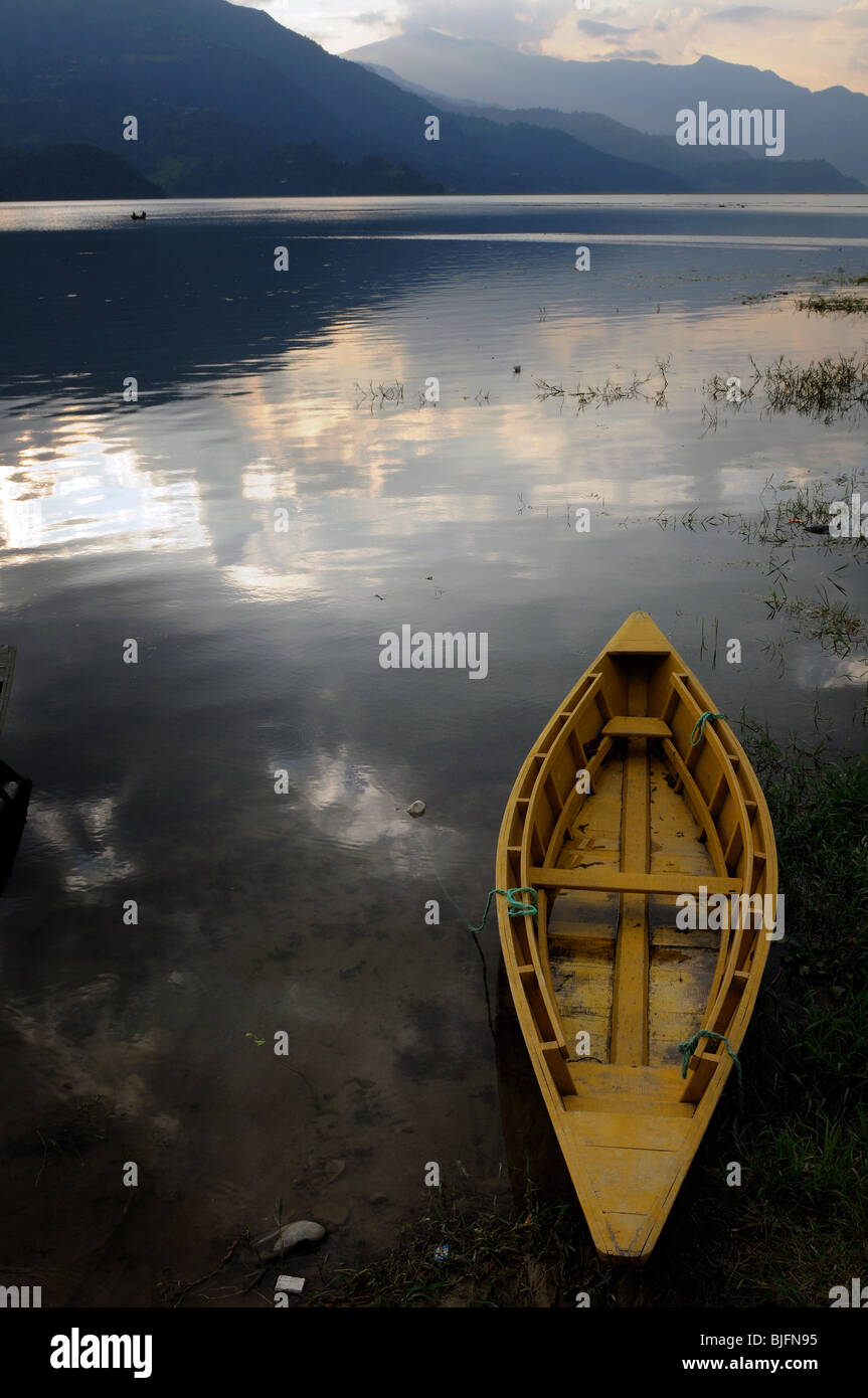 Pokhara lake hi-res stock photography and images - Alamy