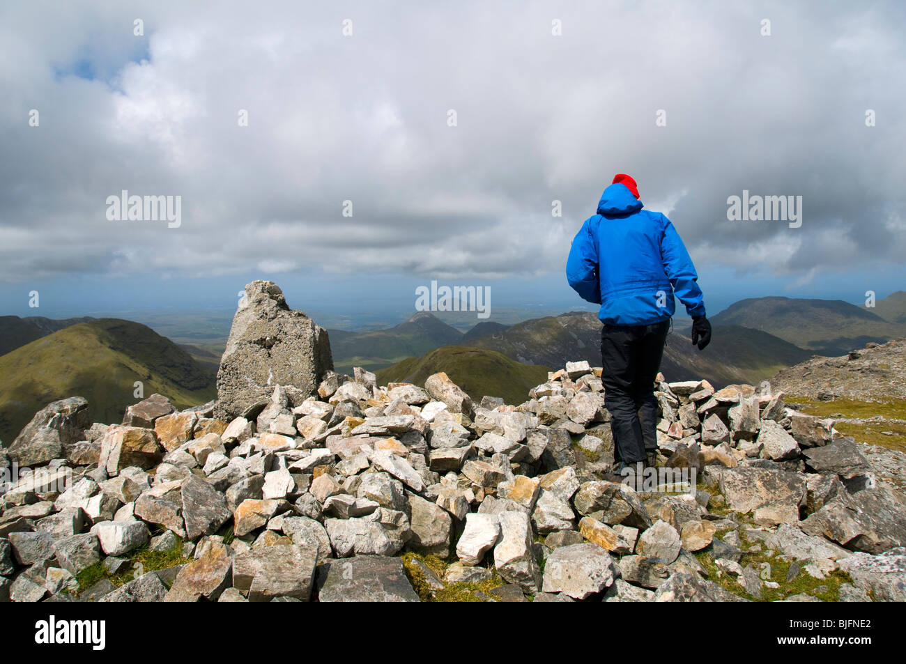 Benbaun Mountain Galway High Resolution Stock Photography and Images ...