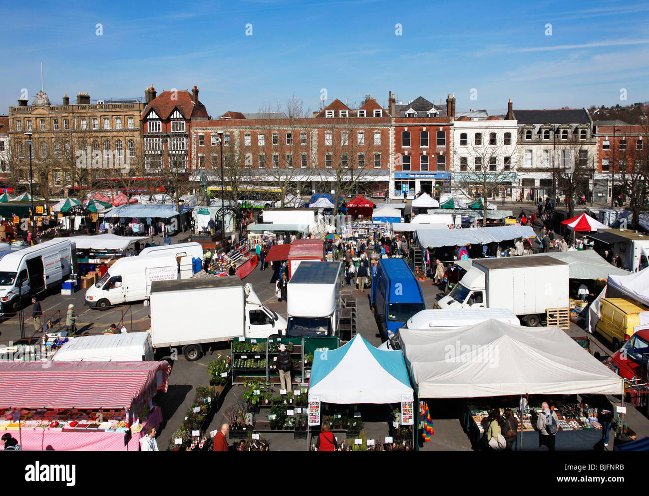 Salisbury market place hi-res stock photography and images - Alamy
