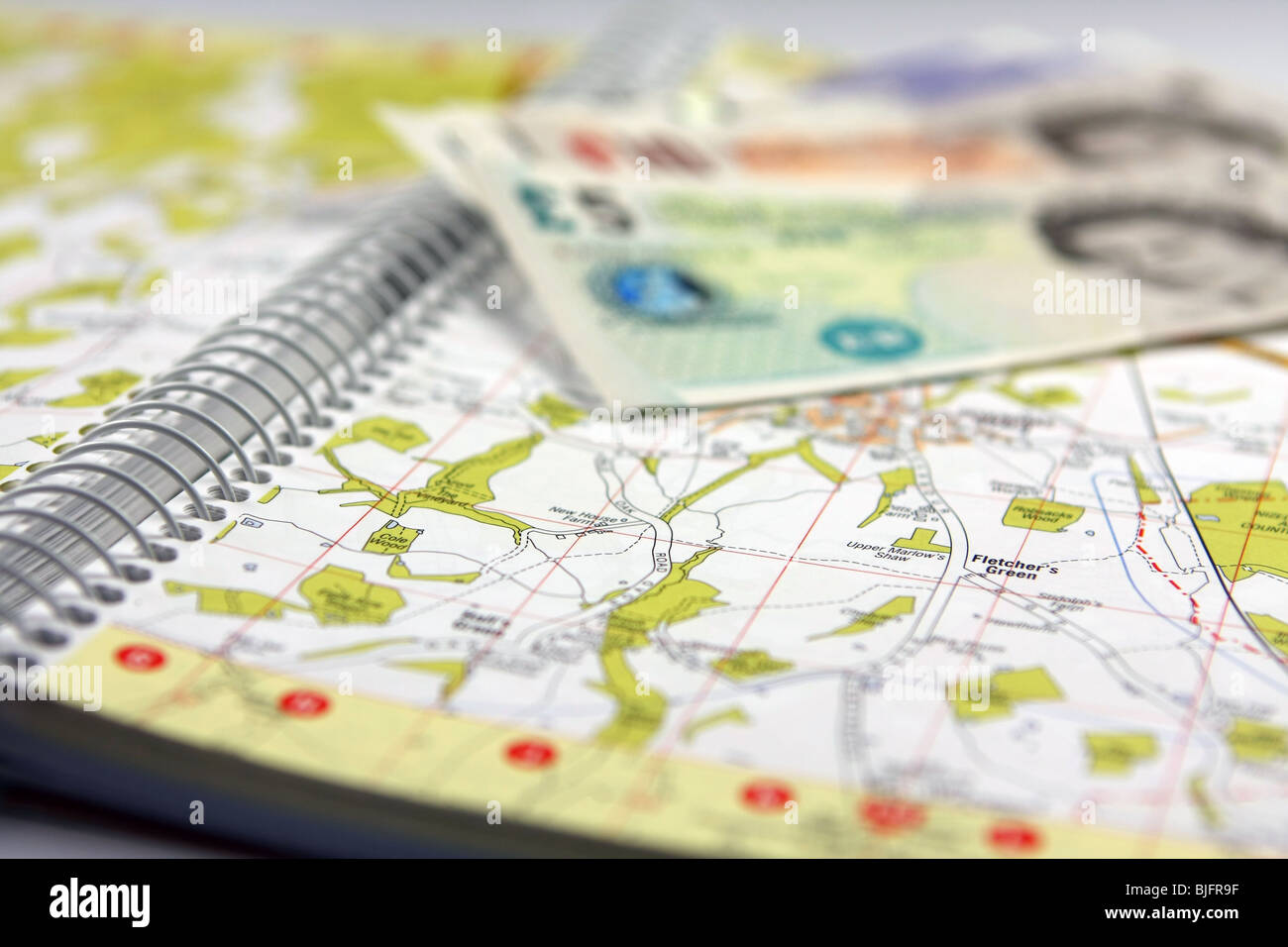 Sterling map hi-res stock photography and images - Alamy