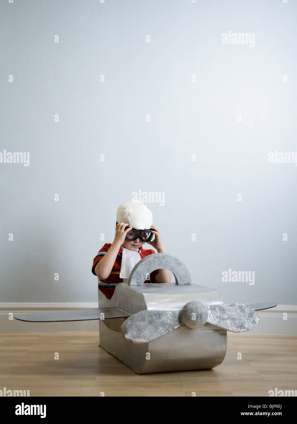 little boy playing dress up Stock Photo - Alamy