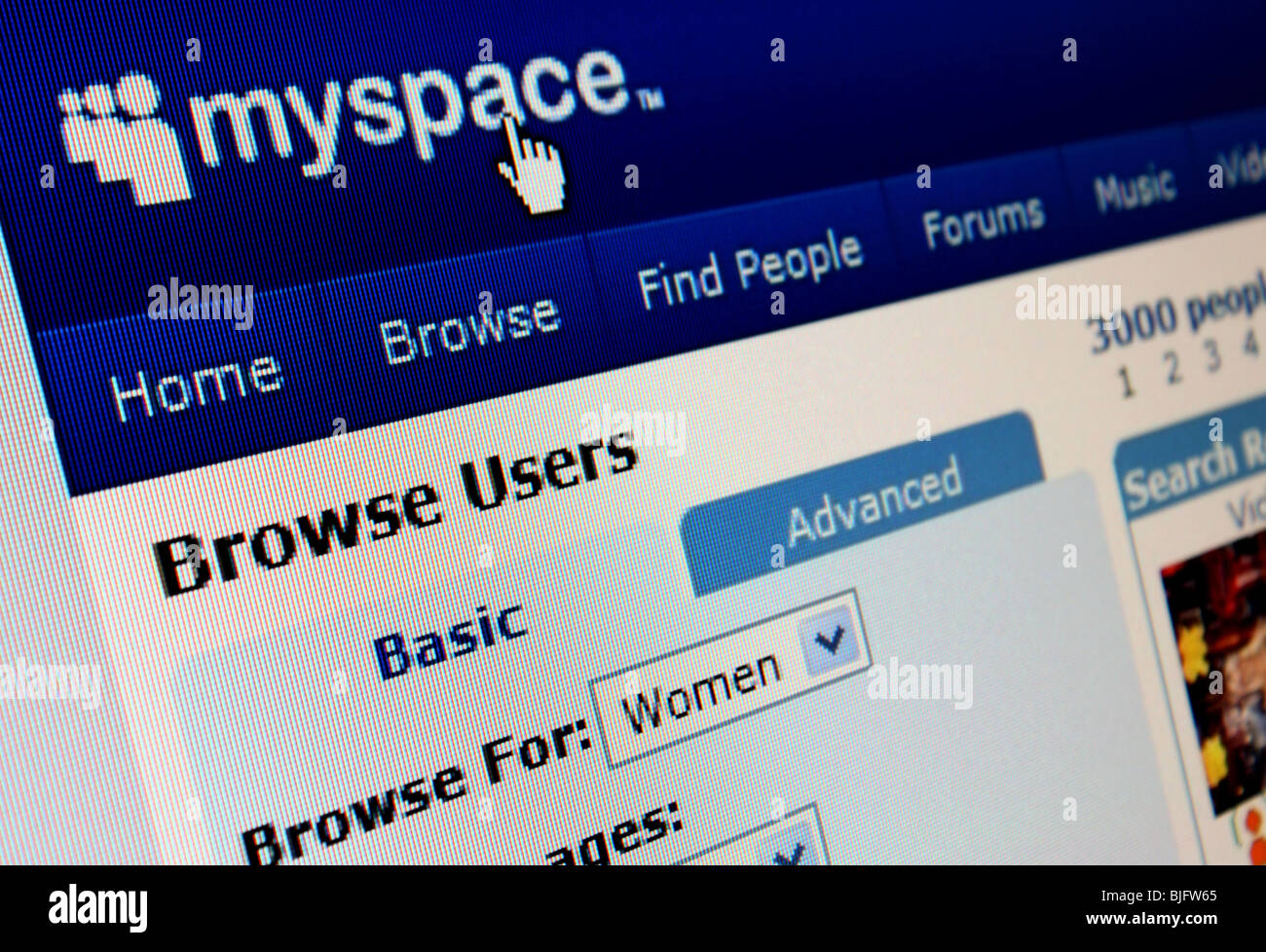 Myspace logo hi-res stock photography and images - Alamy