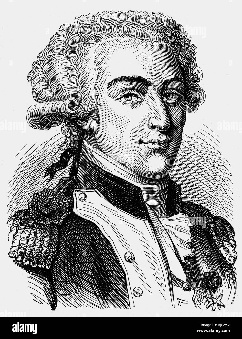 Marquis de lafayette hi-res stock photography and images - Alamy