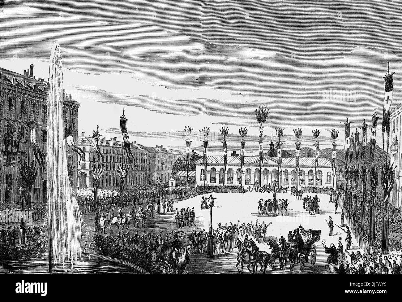 geography / travel, Italy, politics, arrival of the delegates from the ...