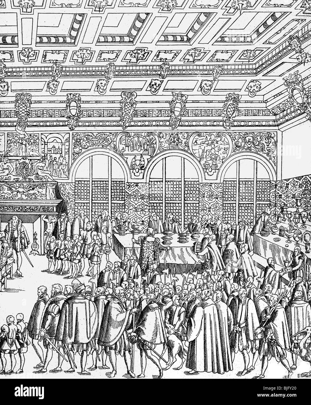 Pious man Black and White Stock Photos & Images - Alamy