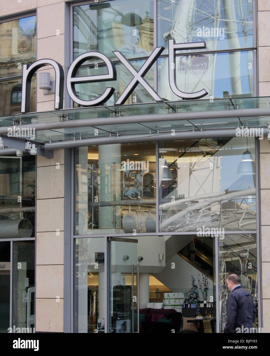 Next Clothing Logo Clothes Shop Store Uk Sign High Resolution Stock ...