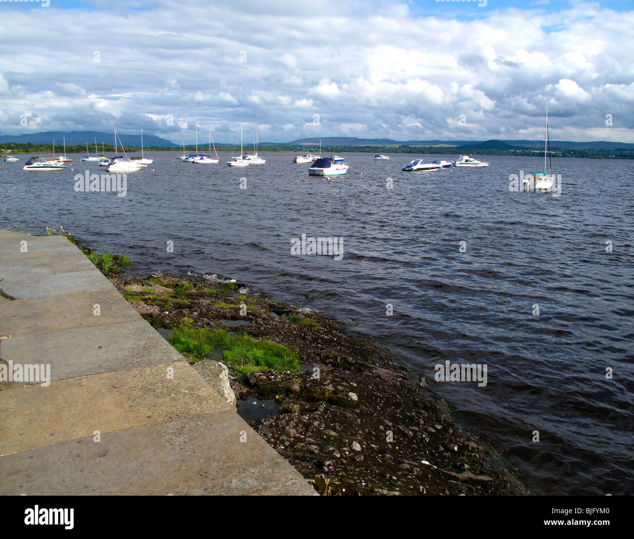 Balmaha harbour Loch Lomond Scotland Stock Photo - Alamy
