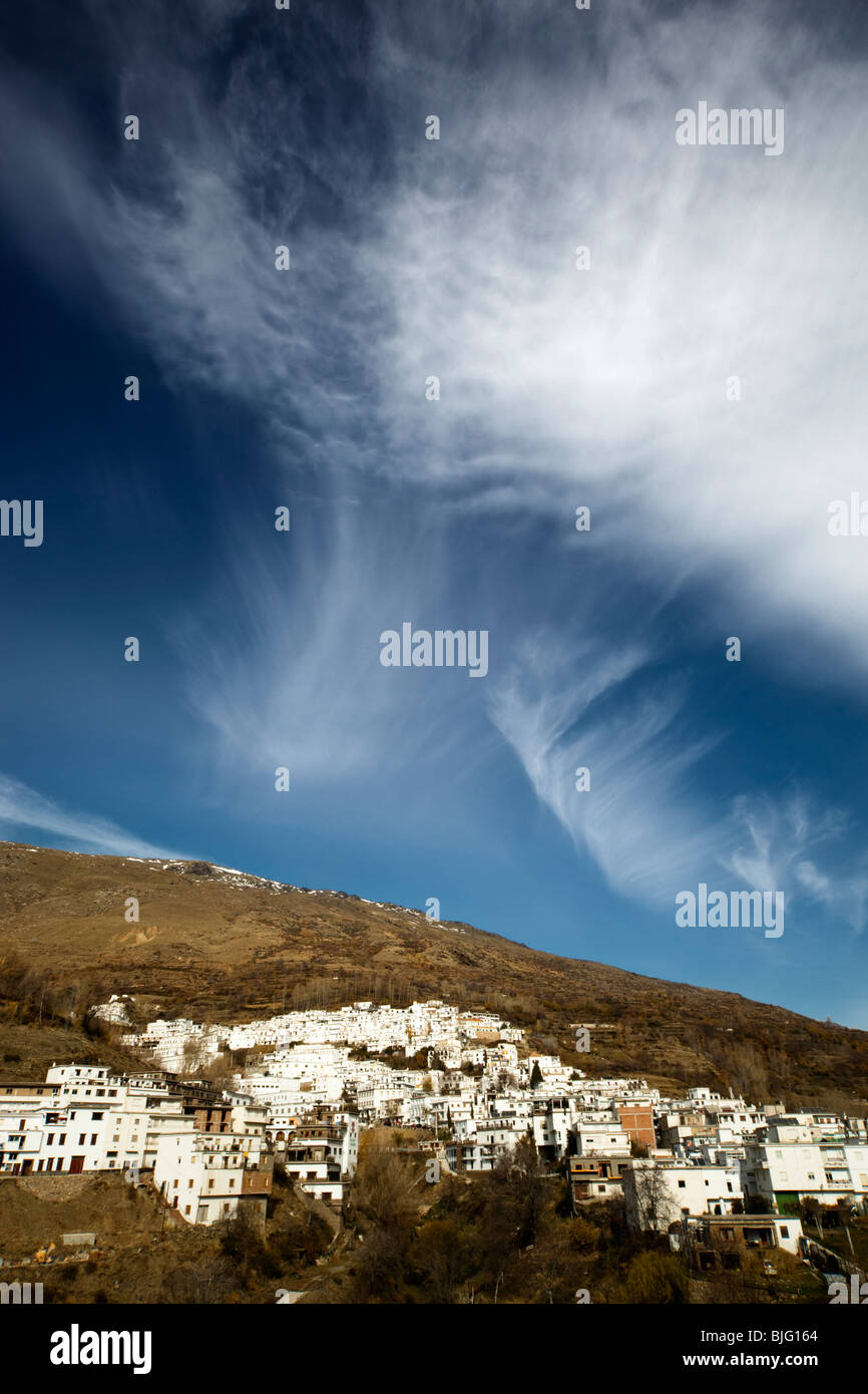 Trevelez, the highest village in Spain Stock Photo - Alamy