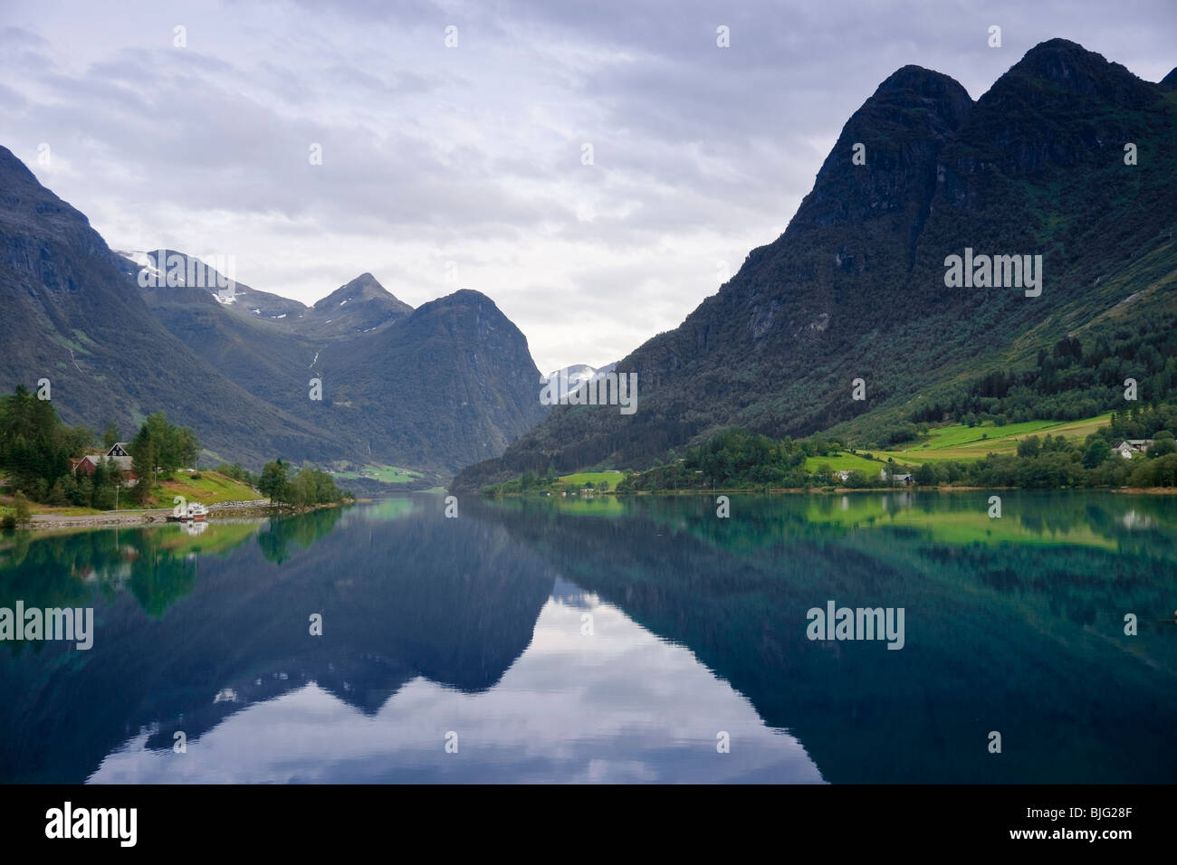 Oldedalen valley - one of the most spectacular areas of natural beauty ...