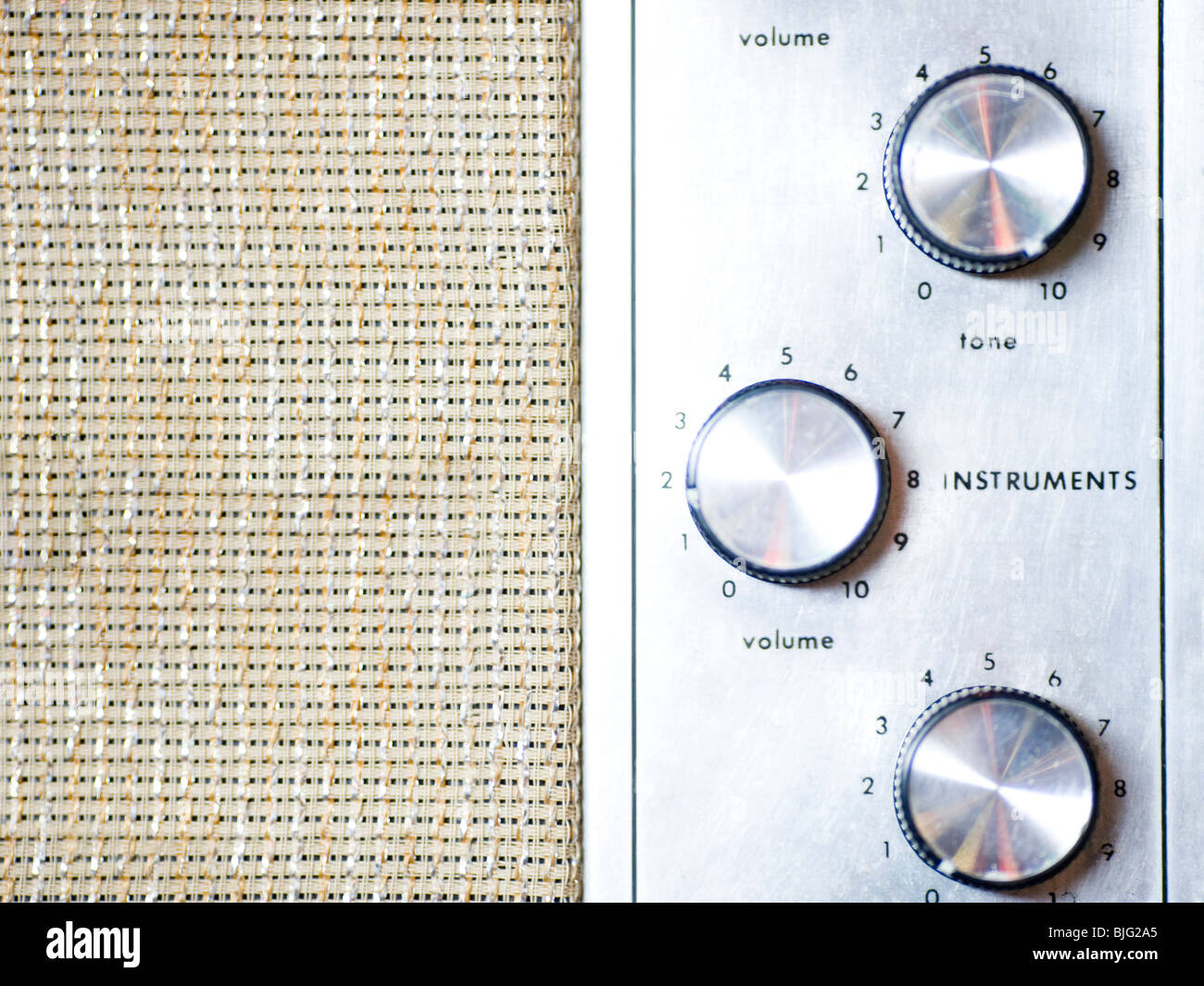 knobs in a recording studio Stock Photo - Alamy
