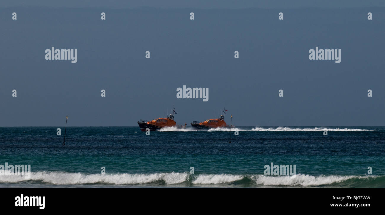 Cornish lifeboats hi-res stock photography and images - Alamy