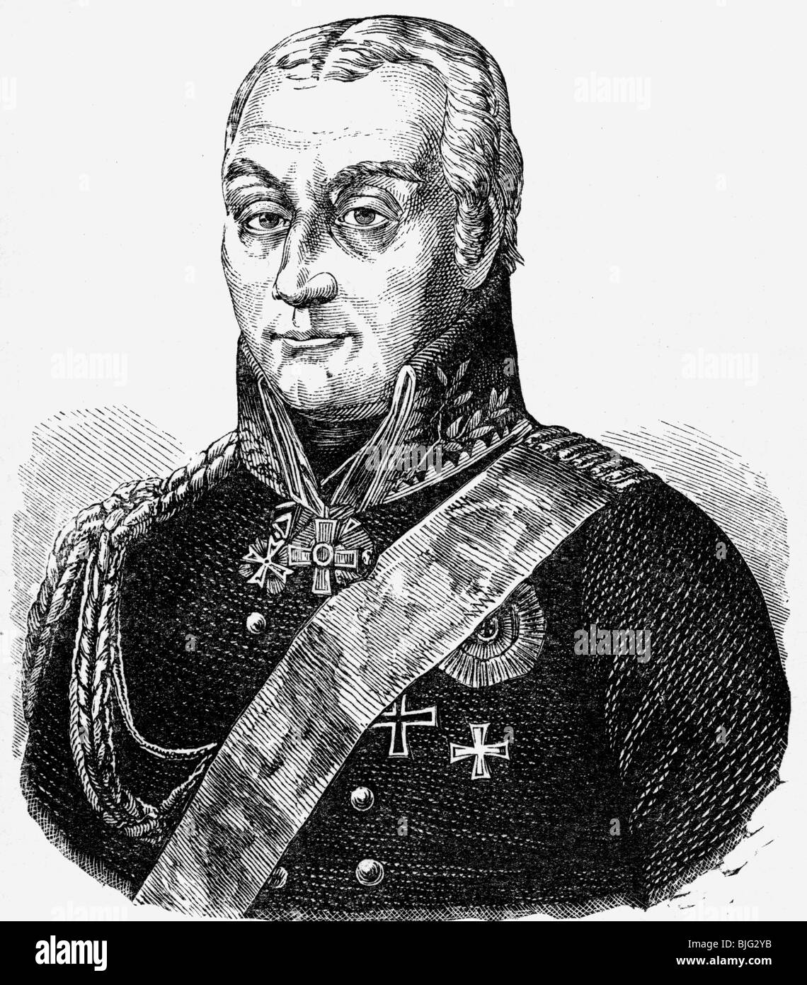 Prussian general of the napoleonic wars hi-res stock photography and ...