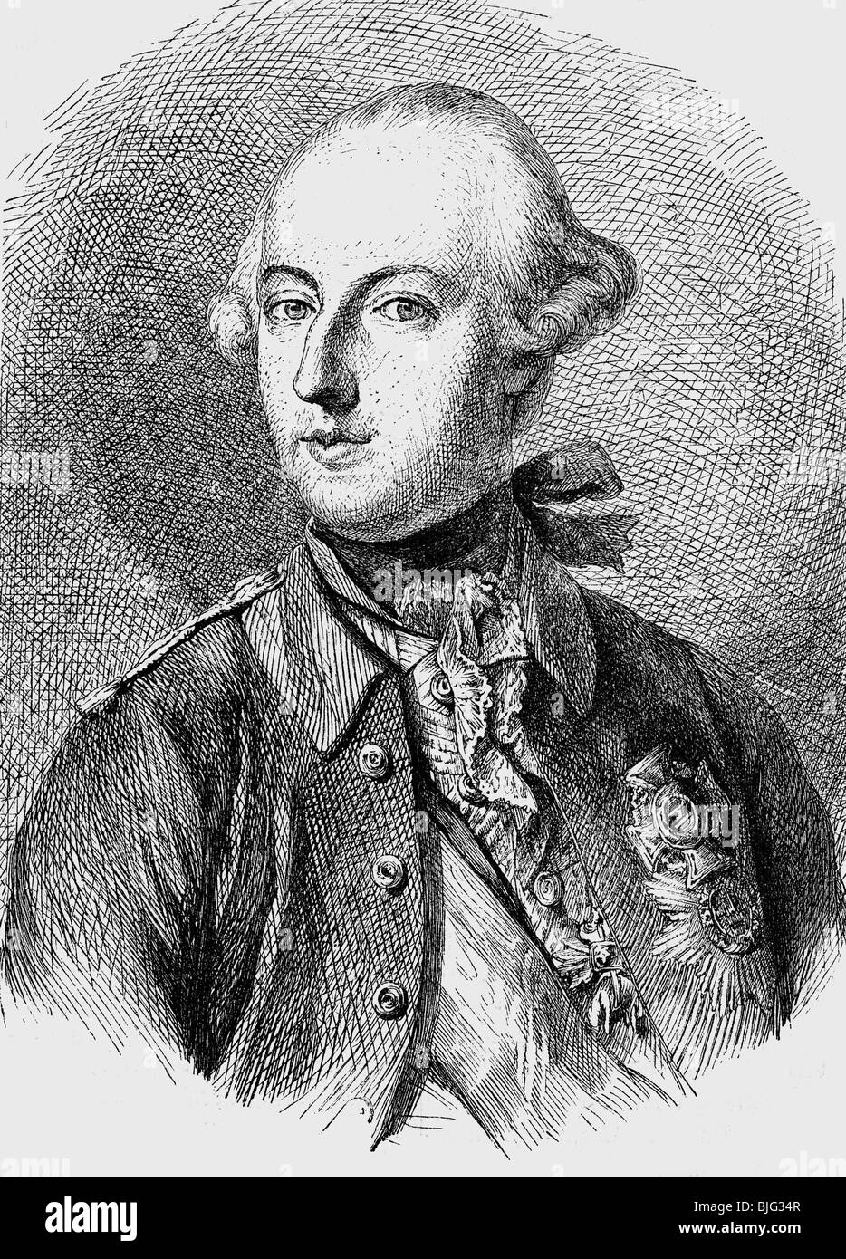 Portrait emperor joseph ii 1741 1790 hi-res stock photography and ...