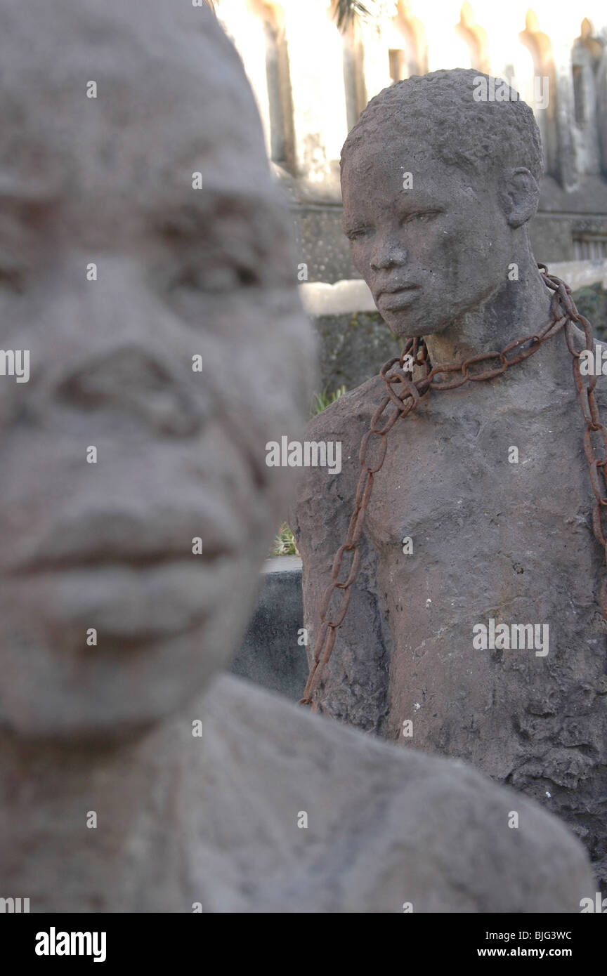 A slave memorial in the grounds of the Anglican catherdral which was ...