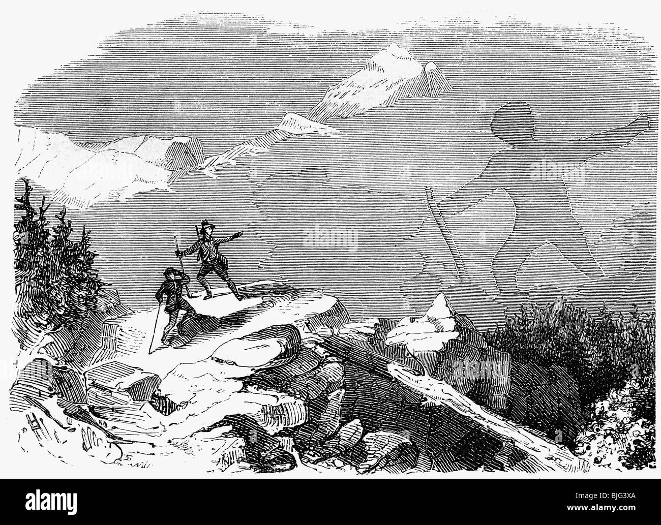 Brocken spectre hi-res stock photography and images - Alamy