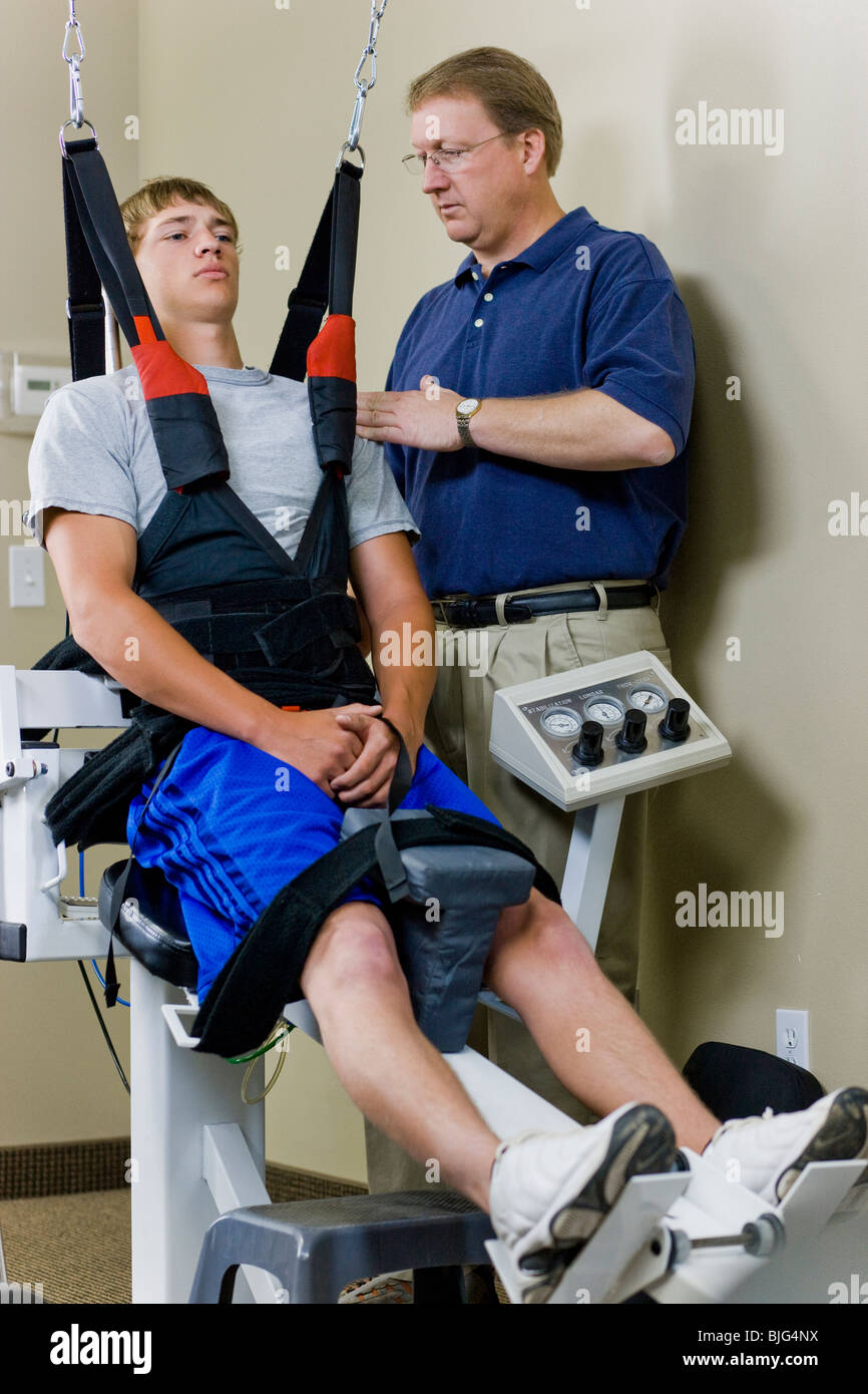 Physical therapy harness hi-res stock photography and images - Alamy