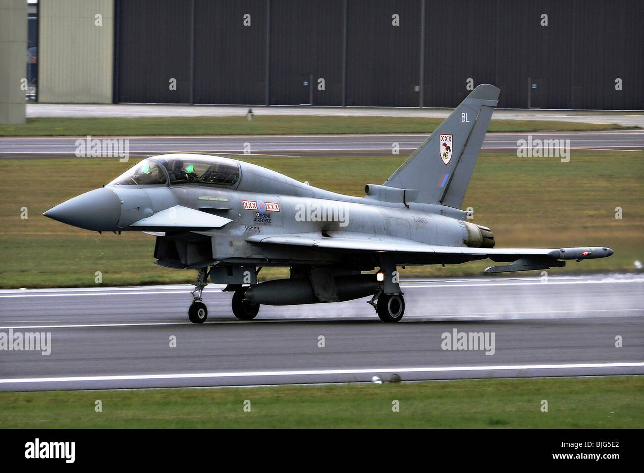 Eurofighter typhoon takeoff runway hi-res stock photography and images ...